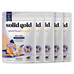 【省86.6元】素力高猫咪冻干零食_solid gold 素力高 冻干拌饭粒 试用装 50g*5多少钱-什么值得买