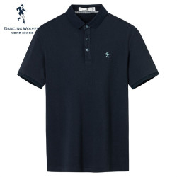 与狼共舞男士POLO衫_DANCING WOLVES 与狼共舞 男士商务POLO衫 51124063980多少钱-什么值得买