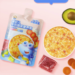 小鹿蓝蓝婴儿辅食_Deer Blue 小鹿蓝蓝 婴幼儿牛肉蔬菜营养粥 果蔬杂粮主食宝辅食粥120g多少钱-什么值得买