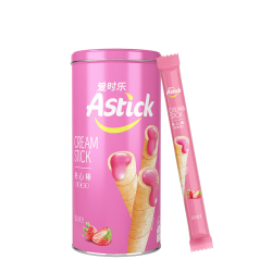 【省25元】爱时乐饼干糕点_AStick 爱时乐 夹心棒注心饼干零食小吃蛋卷150g*3罐多少钱-什么值得买