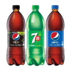 百事碳酸饮料_pepsi 百事 有糖+七喜+无糖青柠 900ml*3瓶多少钱-什么值得买