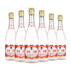 【省134.9元】整箱白酒_汾酒 黄盖玻汾 53%vol 清香型白酒 475ml*6瓶 整箱装多少钱-什么值得买