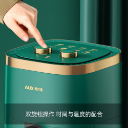 【省100元】奥克斯空气炸锅_AUX 奥克斯 空气炸锅5L旋钮双控墨绿色多少钱-什么值得买