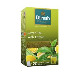 迪尔玛茶类_Dilmah 迪尔玛 绿茶 柠檬味 20包 30g多少钱-什么值得买