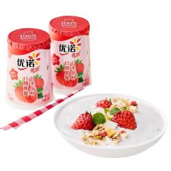 优诺低温酸奶_yoplait 优诺 优丝草莓果粒酸奶风味发酵乳135gx3杯 低温酸牛奶生鲜多少钱-什么值得买