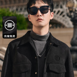 【省506.3元】卡宾男外套_Cabbeen 卡宾 仿麂皮绒夹克外套多少钱-什么值得买