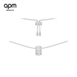 APM Monaco时尚项链_APM Monaco 摩纳哥APM Monaco·925银 珍珠小蛮腰项链AC5177XPL多少钱-什么值得买