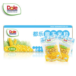【省147.57元】都乐半加工蔬菜_Dole 都乐 吉林甜玉米粒 60g＊30袋装 低脂轻食 精品礼盒装多少钱-什么值得买