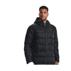 【省1307元】安德玛运动羽绒服_UNDER ARMOUR 安德玛 Armour男子长款鸭绒羽绒服 1373663 黑色001多少钱-什么值得买