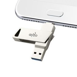 爱国者U盘_aigo 爱国者 U350 USB 3.2手机U盘 128GB Type-C/USB双口多少钱-什么值得买