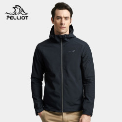 【省170.45元】伯希和软壳_PELLIOT 伯希和 软壳冲锋衣男秋季户外防水防风休闲夹克加绒保暖连帽外套女多少钱-什么值得买