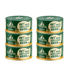 【省23元】Meatyway训犬零食_Meatyway 爵宴宠物私厨狗罐头 130g*6罐多少钱-什么值得买