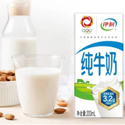 伊利全脂牛奶_yili 伊利 纯牛奶 200ml*24盒多少钱-什么值得买