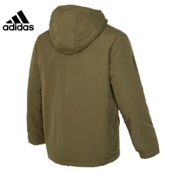 【省70.01元】阿迪达斯运动棉服_adidas 阿迪达斯 男子运动训练休闲连帽棉服外套 GT1691多少钱-什么值得买