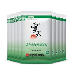 雪天食盐_xuetian 雪天 无碘精制盐 260g*9包多少钱-什么值得买