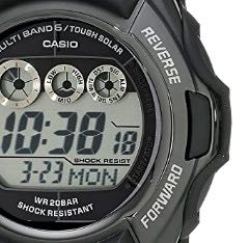 卡西欧男款石英表_CASIO 卡西欧 G-SHOCK系列 GWM530A-1 男士太阳能手表 46mm 灰色 黑色树脂带 圆形多少钱-什么值得买