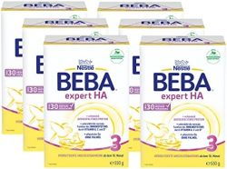 其他品牌婴儿奶粉_Nestlé 雀巢 BEBA EXPERT HA 3 儿童奶粉 （适于10个月以上婴儿），每包 6 盒（6 x 550g ...