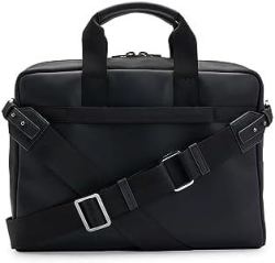 雨果博斯商务公文包_HUGO BOSS 雨果博斯 HUGO 男士 Elliott 3.0 S d case 光滑公文包,带金属框架标志多少钱 ...