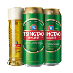 【省29.9元】经典啤酒_青岛啤酒 TSINGTAO 升级款大容量经典1903 经典10度啤酒 550mL 15罐+赠福喜10°330L*8多少钱-什么值得买