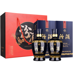 汾酒白酒_汾酒 蓝汾 53%vol 清香型白酒 475mL*2瓶多少钱-什么值得买