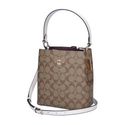 【省510.29元】蔻驰女士单肩包_COACH 蔻驰 女士水桶包TOWN奥莱同款经典手提包2312多少钱-什么值得买