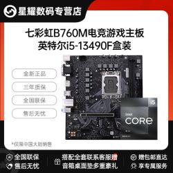 英特尔CPU_intel 英特尔 12490F/13490F七彩虹B760M-F战斧PRO主板U套餐全新正品套装多少钱-什么值得买