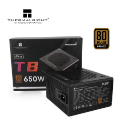 利民电脑电源_Thermalright 利民 TR-TB650S 铜牌（85%）非模组ATX电源 650W多少钱-什么值得买