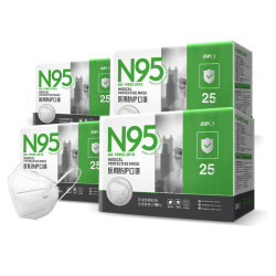 吉氏医用口罩_DRESS 吉氏 N95级医用防护口罩 25片多少钱-什么值得买