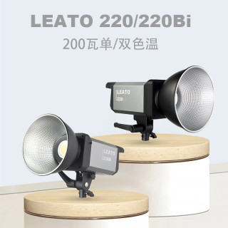 金鹰LEATO勒视系列220/220Bi 补光灯常亮LED200W直播灯摄影短视频服装带货娱乐 LEATO 220单灯【报价 价格 评测 怎么 ...