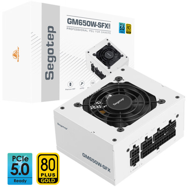 Segotep 鑫谷 GM650W-SFX冰山版金牌全模组电源（原生PCIE5.0/白色模组线/micro电脑机箱小电源）【报价 价格 评测 怎么样】 -什么值得买