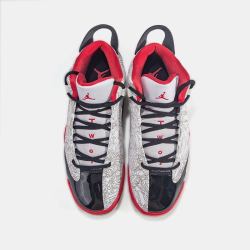 耐克篮球鞋_NIKE 耐克 Jordan Dub Zero白黑红减震复古运动篮球鞋男311046-160 311046-160 40码多少钱 ...