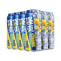 【省96元】预调鸡尾酒_RIO 锐澳 强爽8度系列 柠檬味 500ml*6瓶多少钱-什么值得买