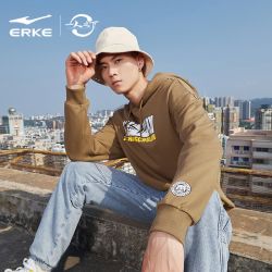 鸿星尔克运动卫衣_ERKE 鸿星尔克 卫衣男套头连帽时尚一人之下KTT多少钱-什么值得买