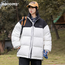 【省1150元】Googims男外套_Googims 羽绒服男女同款情侣款300克90白鸭绒户外宽松冬季新款保暖外套 瓷白 L多少钱-什么值得买