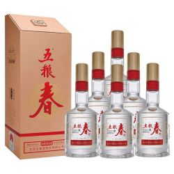 五粮春白酒_五粮春 五粮液（WULIANGYE）四川宜宾五粮液股份 五粮春 浓香行白酒 宴请聚会佳品 45度 500mL 6瓶 二代五粮春整箱多少钱-什么值得买