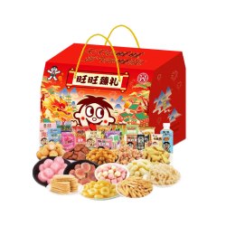 【省67元】旺旺其他休闲零食_Want Want 旺旺 零食大礼包 礼盒装 1000g多少钱-什么值得买