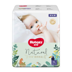 好奇裤型尿裤_HUGGIES 好奇 森林密语 成长裤 XL30片多少钱-什么值得买