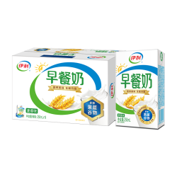 伊利饮料_yili 伊利 早餐奶麦香味250ml*16盒整箱牛奶营养官方旗舰店多少钱-什么值得买