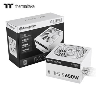 Thermaltake（Tt）额定650W TR2 S 650 电脑电源 白色（80PLUS认证/主动式PFC/智能温控风扇/支持背线）【报价 价格 评测 怎么样】 -什么值得买