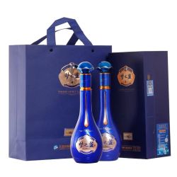 瓶装白酒_YANGHE 洋河 梦之蓝M6+ 52度 550ml*2瓶装 绵柔浓香型白酒商务送礼酒水多少钱-什么值得买