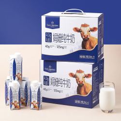 1号会员店牛奶_One's Member 1号会员店 4.0g乳蛋白娟姗纯牛奶 250ml*10盒*2箱多少钱-什么值得买