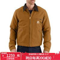 入坑以来第一次买主线的全新外套：卡哈特carhartt 103825 密歇根外套 经典卡哈特棕色_男外套_什么值得买