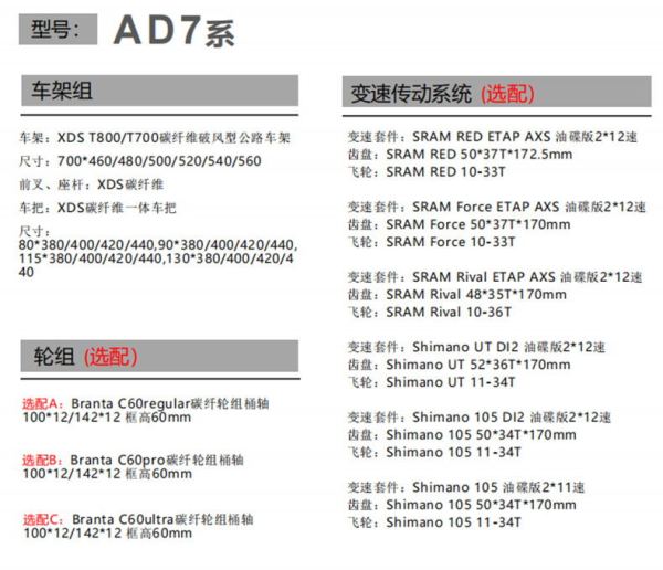 XDS 喜德盛 公路自行车AD7系列全碳纤维双控油刹竞速破风公路骑行通用 绿魔 450mm【报价 价格 评测 怎么样】 -什么值得买