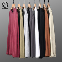 乱步男士T恤_Rampo 乱步 纯棉长袖t恤多少钱-什么值得买