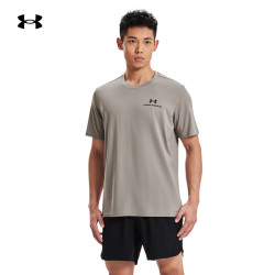 【省53.45元】安德玛运动T恤_UNDER ARMOUR 安德玛 RUSH Energy 男子运动短袖T恤 1366138多少钱-什么值得买