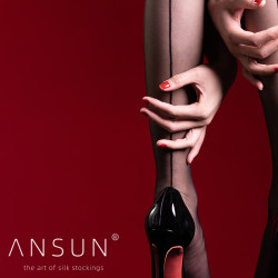 安幸连裤袜_ANSUN 安幸 绫感®AS「一缕」后竖线超薄无痕无缝裆网纱腰高腰黑连裤丝袜女多少钱-什么值得买