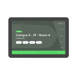 罗技会议设备_logitech 罗技 VR0028-TS100-日程显示屏 兼容Teams/Zoom 10.1 英寸触控屏幕(支持Sync ...