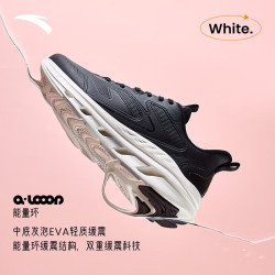 安踏跑鞋_ANTA 安踏 奥特莱斯能量环运动鞋女鞋春夏三防缓震跑鞋革面休闲鞋子多少钱-什么值得买