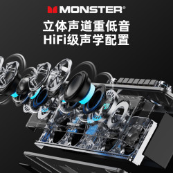 魔声音箱_MONSTER 魔声 G06蓝牙音响无线高音质游戏电竞高端电脑桌面音箱低音炮新款多少钱-什么值得买