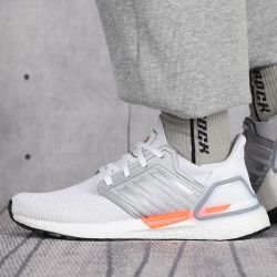 阿迪达斯跑鞋_adidas 阿迪达斯 NASA x adidas Ultraboost 20 低帮跑步鞋女款白浅灰 FX7992多少钱-什么值得买